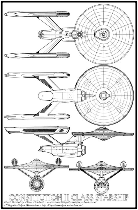 Untitled — Refit Constitution Class Federation Starship