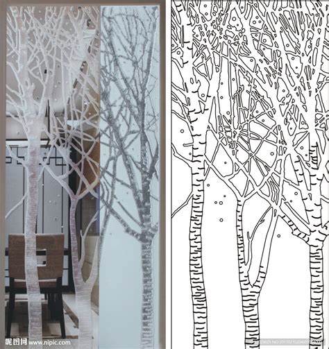 连理枝设计图 图片素材 其他 设计图库 昵图网