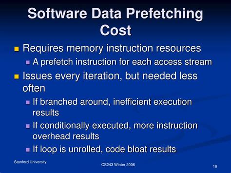 Ppt Data Prefetch And Software Pipelining Powerpoint Presentation Free Download Id 3515250
