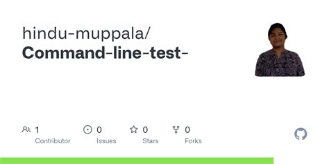 GitHub Hindu Muppala Command Line Test