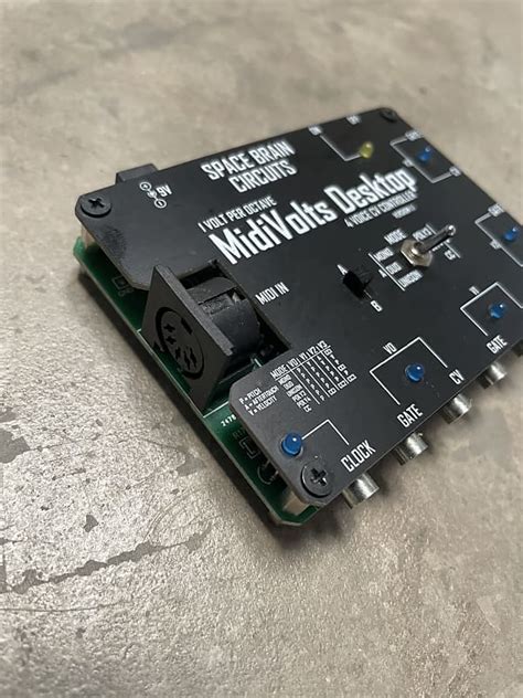 Space Brain Circuits Midivolts Desktop 2020 Black Reverb Canada