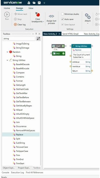 Replace Component In Servicenow Rpa Shors Rpa Snow Replace