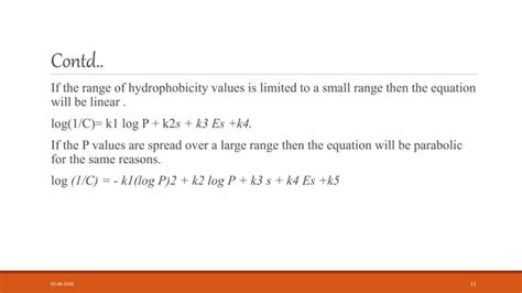 Qsar Parameters By Ranjeeth K Pptx Chemistry Science