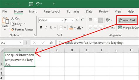 Text Formatting In Excel With Wrapping Line Breaks And Merging Office Watch