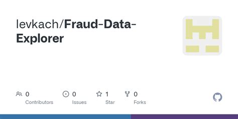 GitHub Levkach Fraud Data Explorer