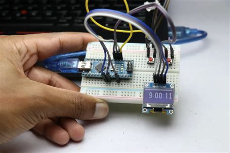 Make Arduino OLED Clock Without RTC Letsmakeprojects