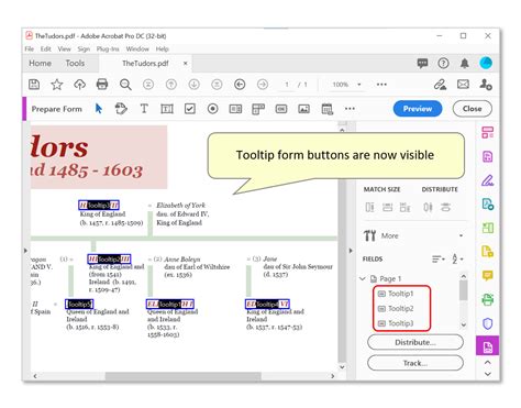 Use A Link Dictionary To Add Tooltips Via Form Buttons
