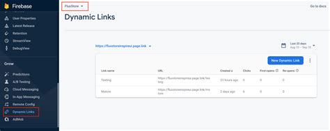 Dynamic Links Deeplink Document Fluxbuilder An Ultimate