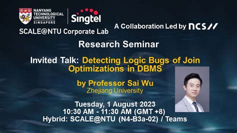 Scalentu Invited Talk Detecting Logic Bugs Of Join Optimizations In