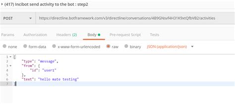 Boterror Failed To Send Activity Bot Returned An Error Tatuscode 417 · Issue 106
