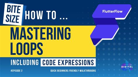 Bitesize Mastering Flutterflow Loops Inc Code Expressions Youtube