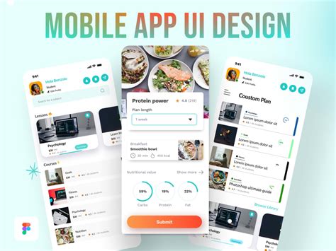 A Responsive UI Design For Mobile Application Website Upwork