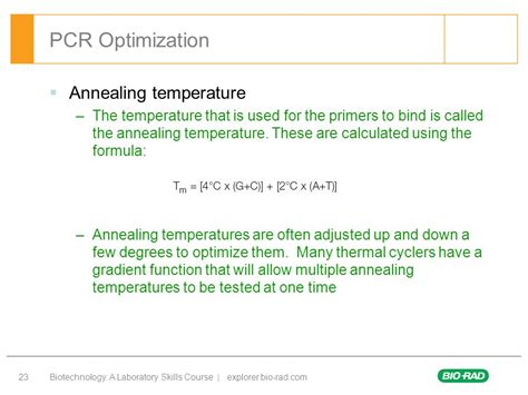 Primer Annealing Temperature Calculator Idt At Leonard Kaminski Blog
