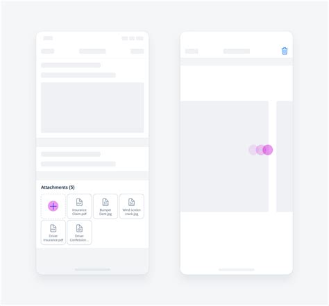 Attachment Form Cell SAP Fiori For IOS Design Guidelines