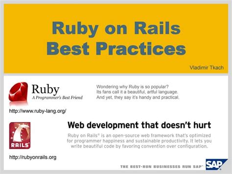 ruby on rails best practices pdf