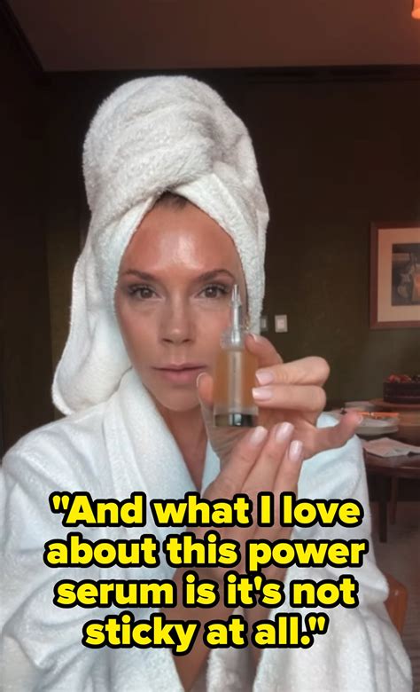 Victoria Beckham Makeup Free Routine Reactions