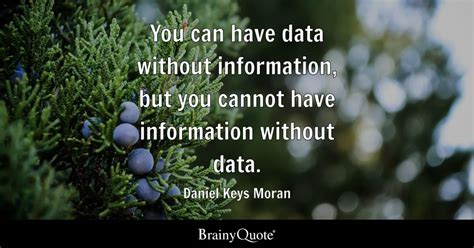Daniel Keys Moran You Can Have Data Without Information