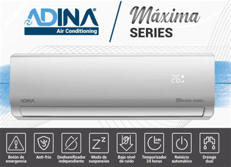 Aire Acondicionado 12000 Btu Split Inverter Wifi Adina😎