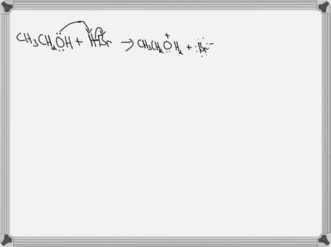 SOLVED: Write the mechanism of the following reaction CH3CH2OH + HBr —->