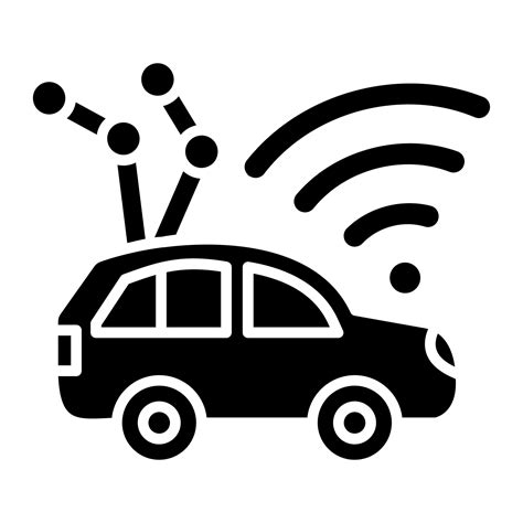 Autonomous Vehicle Icon Style 21210241 Vector Art At Vecteezy