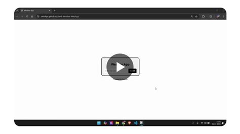 Webdevelopment Javascript Apis Weatherapp Asyncawait Fetchapi