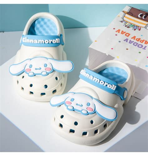 [산리오] Eva 아동 슬리퍼 실내화 캐릭터 어린이 키즈 샌들 신발 헬로키티 마이멜로디 쿠로미 폼폼푸린 티몬