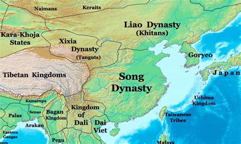 China Song Dynasty Map Nations Online Project