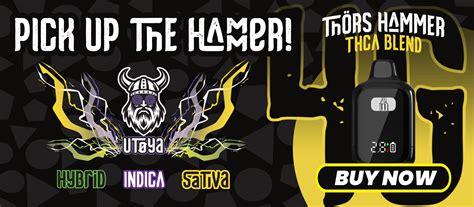 Do Thca Vapes Work Utoya Organics Thca Hammer Vapes