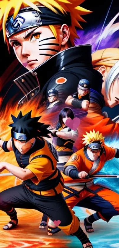 Dynamic Anime Action Wallpaper Free Download