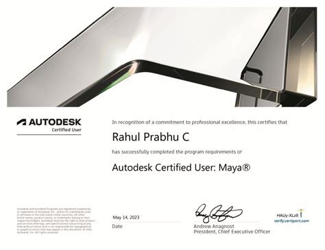 Rahul Prabhu C On Linkedin Thankyou Autodesk Maya Design