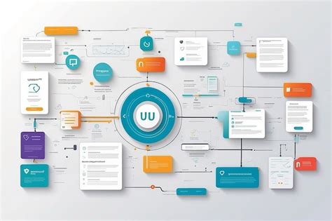 Premium Photo Ux Ui Flowchart Application Development Prototype