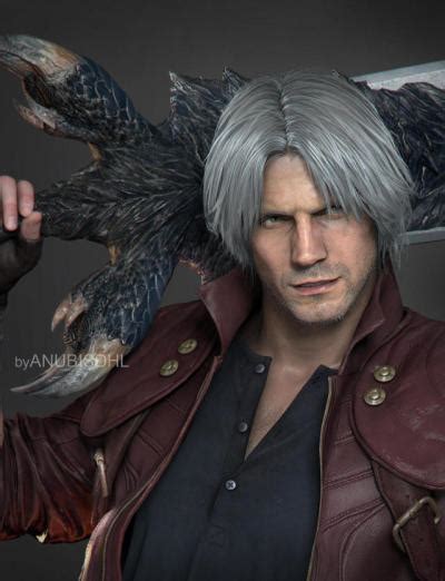 Devil May Cry 5 Dante By Anubisdhl [close Up] Tumbex