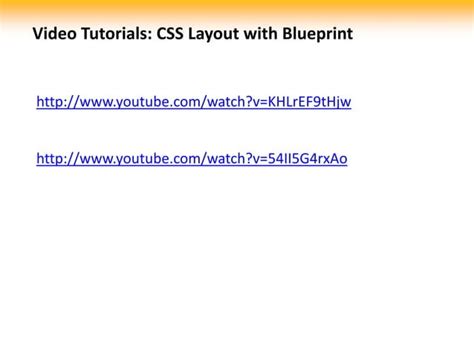Blueprint Css Framework Pptx