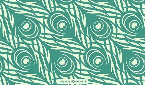 Peacock Feather Pattern Vector Download