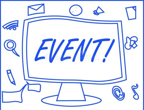 Handwriting Text Writing Event Concept Meaning Thing That Happens Or