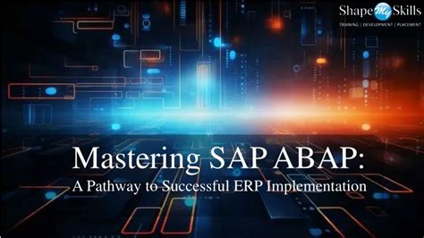 Ppt Best Erp Sap Abap Training Institute In Noida Powerpoint