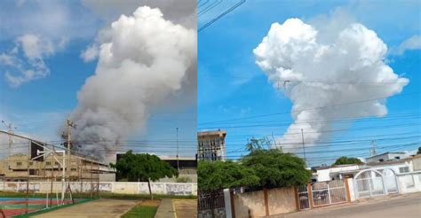 ¡fuerte ExplosiÓn En Una FÁbrica De Pirotecnia Casas Temblaron Tras