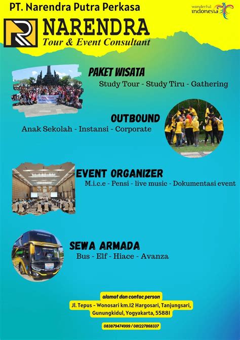 Endra Purnomo On Linkedin 👨🏻‍💼 Paket Wisata 🧗🏻 Outbound 🎎 Gathering 🎭 Event Organizer 📸…