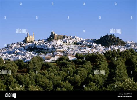 Spain Andalusia White Villages Pueblos Blancos Olvera Village