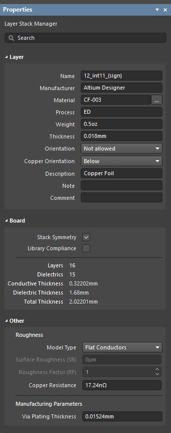 Defining The Layer Stack Altium Designer Technical Documentation