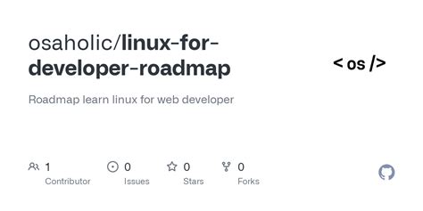 Github Osaholic Linux For Developer Roadmap Roadmap Learn Linux For Web Developer