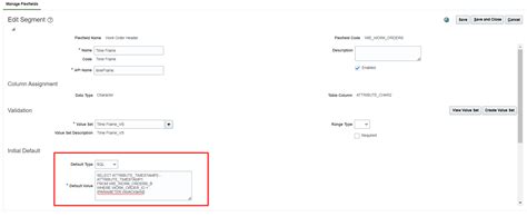 What Is The Bind Variable That Can Be Used For Maintenance Work Order