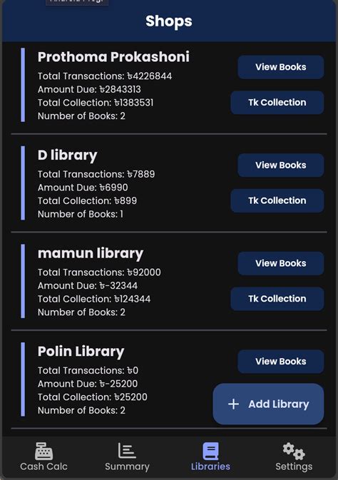 Ledger Link Flutter App For Androd Freelancer