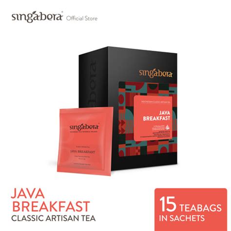 Jual Singabera Java Breakfast Black Tea Teh Hitam 1 Box 15