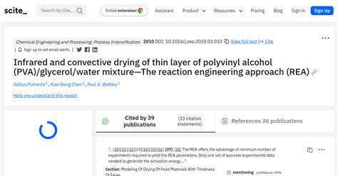 Infrared And Convective Drying Of Thin Layer Of Polyvinyl Alcohol Pva