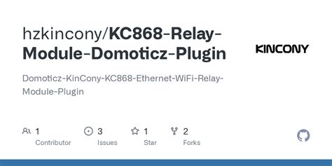 Github Hzkincony Kc868 Relay Module Domoticz Plugin Domoticz Kincony Kc868 Ethernet Wifi