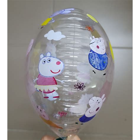 Balon Bobo Imprimat Peppa Pig Purcelusa Peppa 40 Cm Emagro