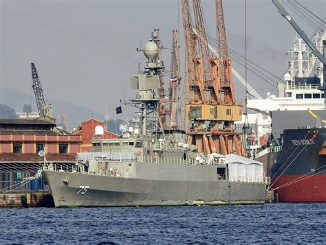 Imagens Fragata Iris Dena Da Marinha Iraniana No Rio De Janeiro Poder Naval