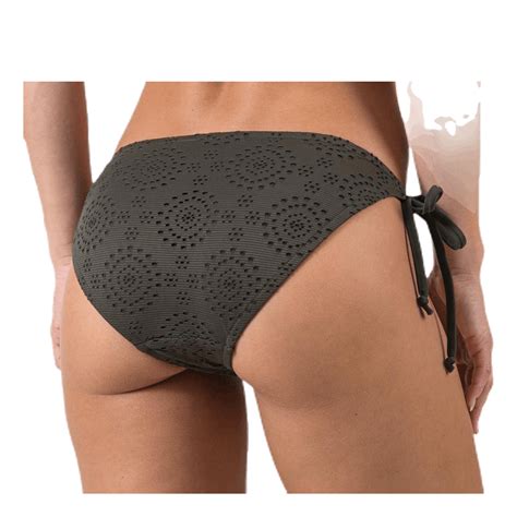 Wyte Daisy Chrochet Tanga Green