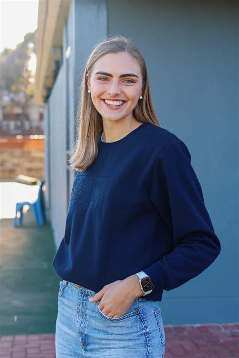 Blou Bond Affie Road Sweater Ahmp Aanlyn Winkel